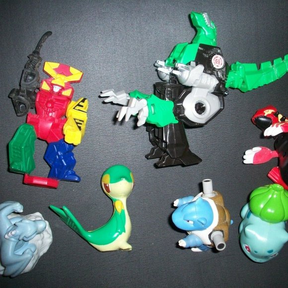 Takahashi | Toys | Toys Figures Lot 7pc Happy Meal Burger King Pokemon ...